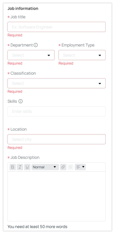 How to create a job post on Rooster : A step by step guide
