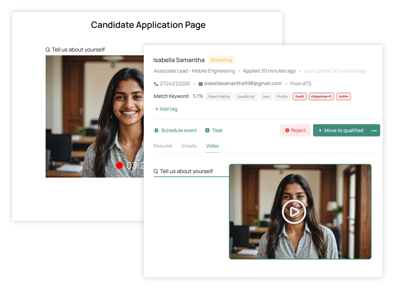 Rooster ATS - Candidate Screening